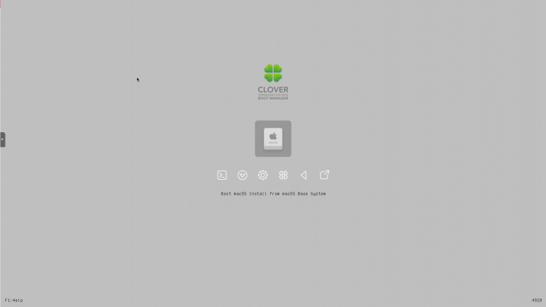 clover-boot-menu-initial – Nicholas Sherlock
