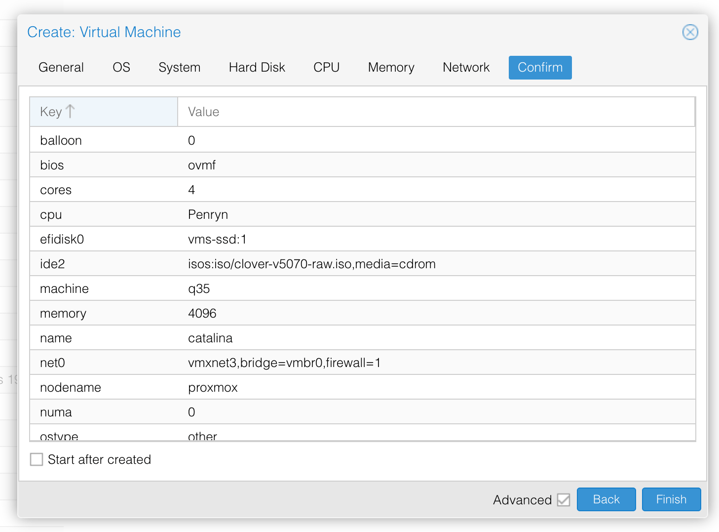 Installing Macos Catalina 1015 On Proxmox 6 Using Clover Nicholas
